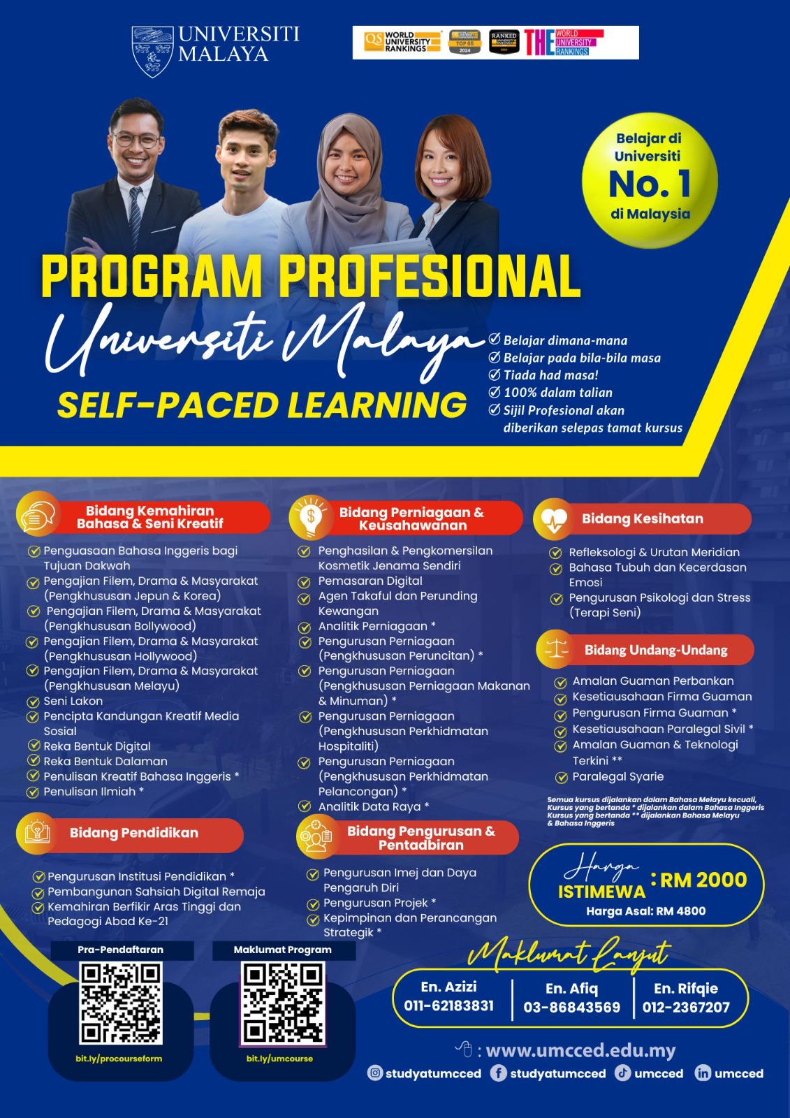 Hari Terbuka Jom Masuk UM